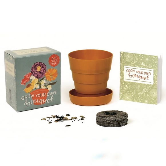 Running Press | Accents | Nwt Running Press Grow Your Own Bouquet Just ...